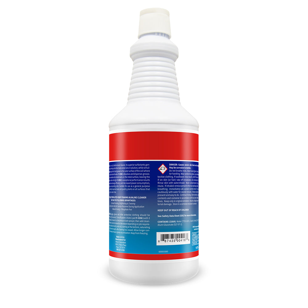 ISI Poly F-Con 1 Heavy Foaming Coil Cleaner - 1 Quart – Winzer
