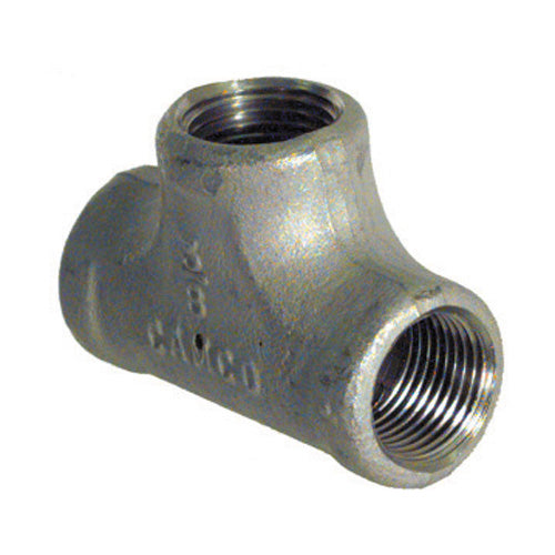 1" Schedule 40 NPT 316 Stainless Steel Straight Tee – Winzer