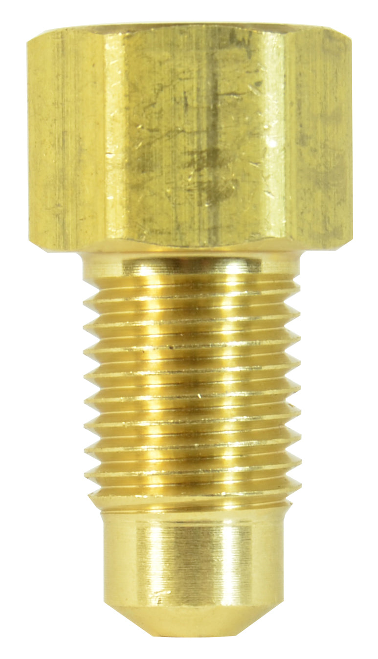 3/8-24 x 3/8-24 Female Inverted Flare x Male Bubble Flare Steel Brake ...