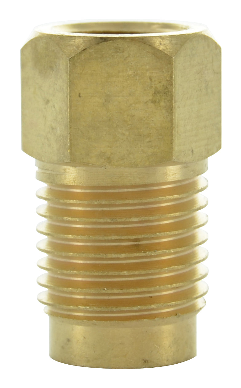 3/8-24 x 1/2-20 Female Inverted Flare x Male Inverted Flare Steel Brak ...