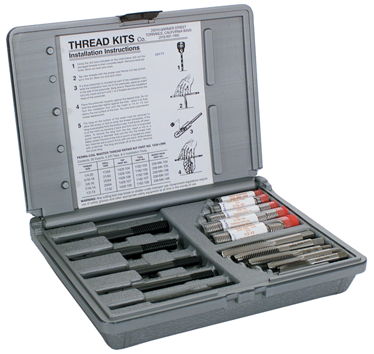 Metric Perma-Coil Master Thread Repair Kit – Winzer