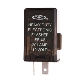 12 Volt 2 Pin Heavy-Duty Alternating Electronic Signal Flasher 45 Amp ...