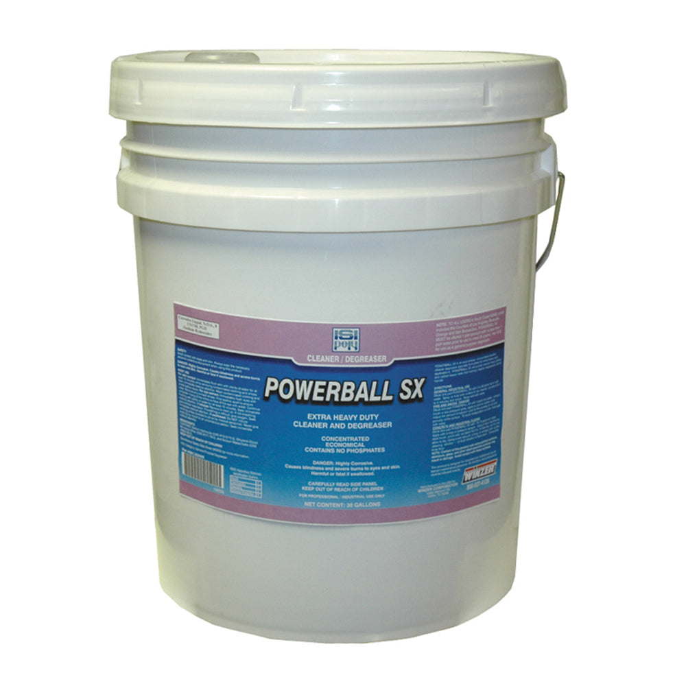 ISI Poly Powerball SX Concentrated Cleaner & Degreaser - 5 Gallon – Winzer