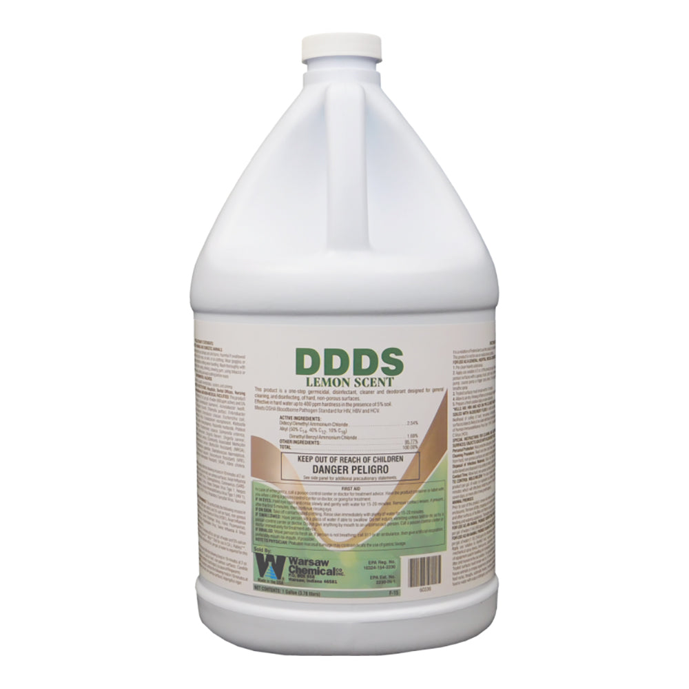 DDDS Lemon Scent One Step Disinfectant - 1 Gallon – Winzer