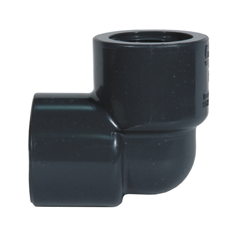 1 Inch Socket x Fipt Sch 80 Dark Gray Pvc 90 Degree Elbow – Winzer